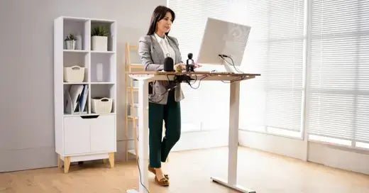 How to Adjust the Height of your Desk? | Purplelark – Purpleark