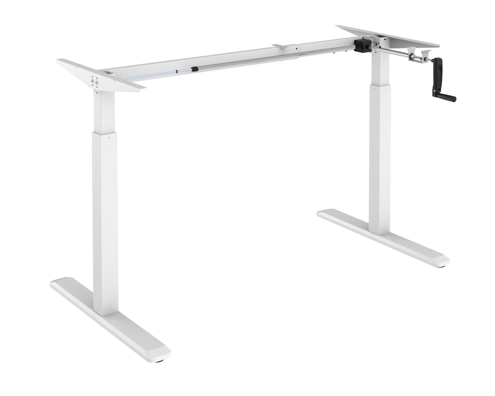 Height Adjustable Standing Desk Manual Frame | Purpleark